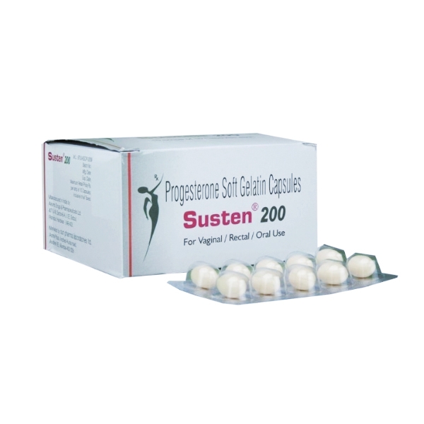 Susten 200mg Softgel Capsules: Female Health Solution